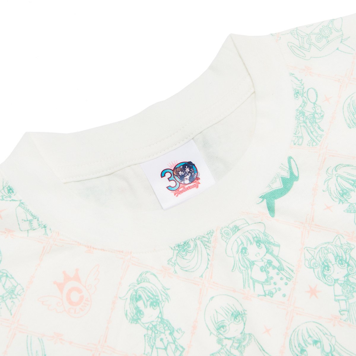 CLAMP 30th Anniversary All-Over Print Big Silhouette T-Shirt - Tokyo ...