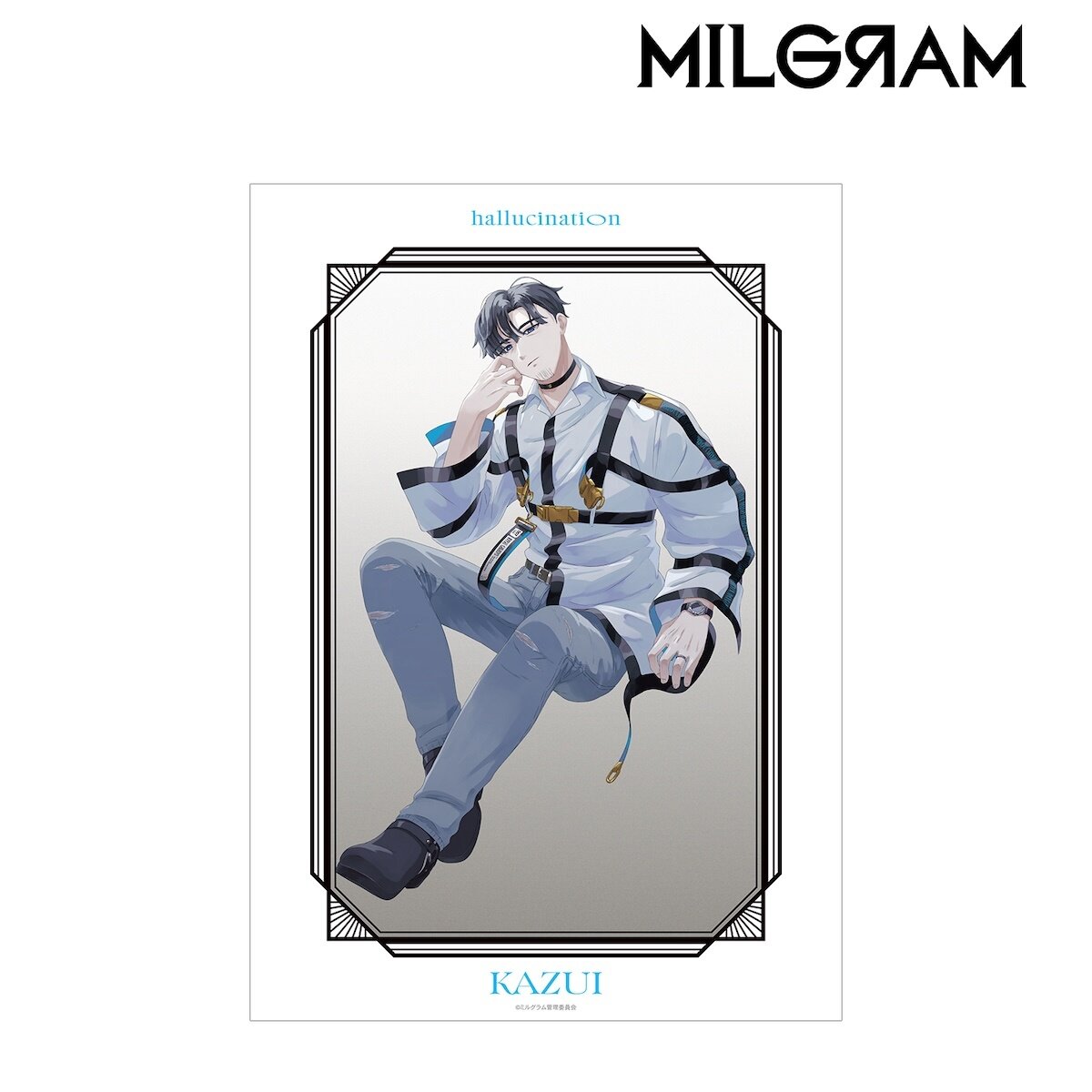 Milgram LIVE EVENT hallucination Ver. A3-Size Mat Effect Poster - Tokyo ...