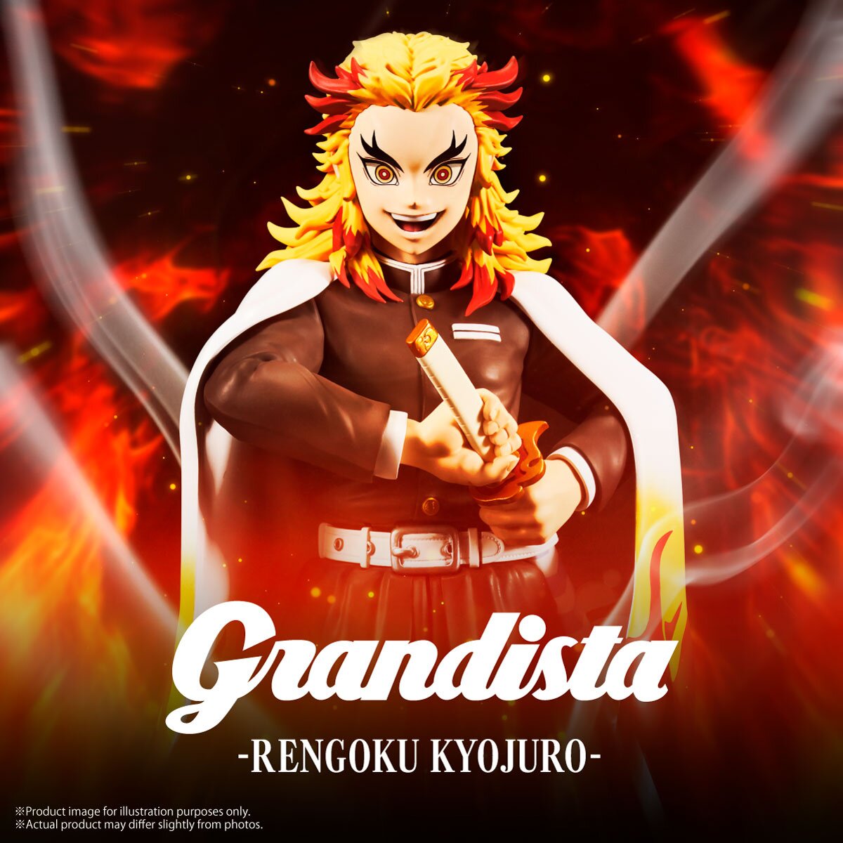 Grandista Demon Slayer: Kimetsu no Yaiba Kyojuro Rengoku Non-Scale ...