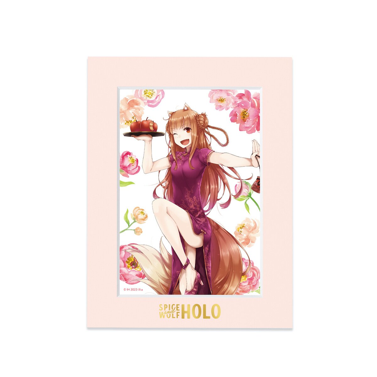 Spice and Wolf Jyuu Ayakura Illustration Chara Fine Mat Collection ...