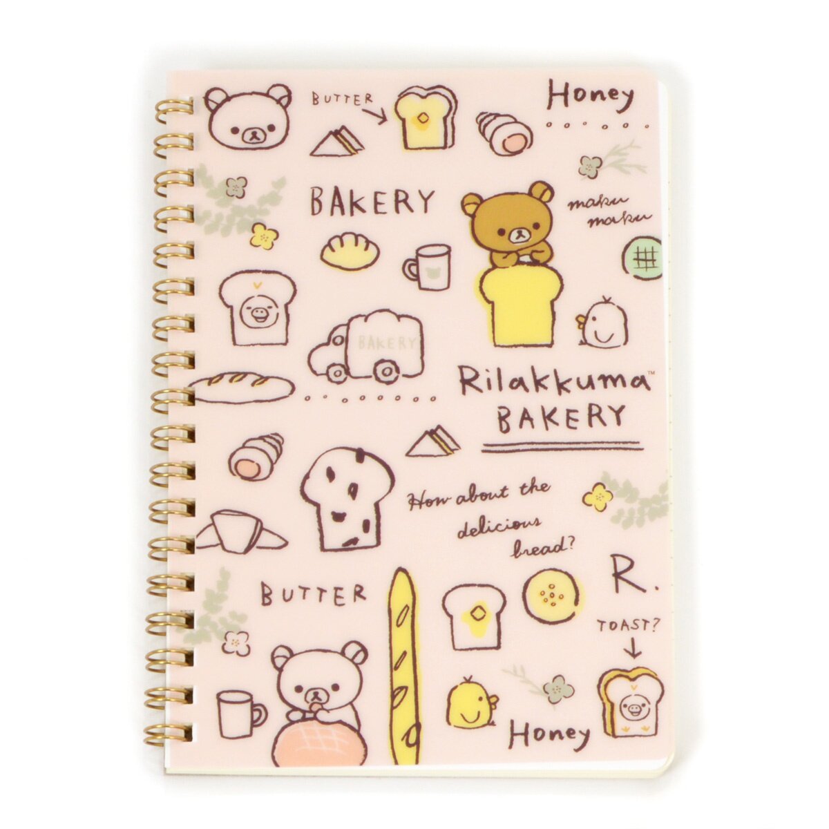 Rilakkuma Bakery B6 Spiral Notebooks: San-X - Tokyo Otaku Mode (TOM)