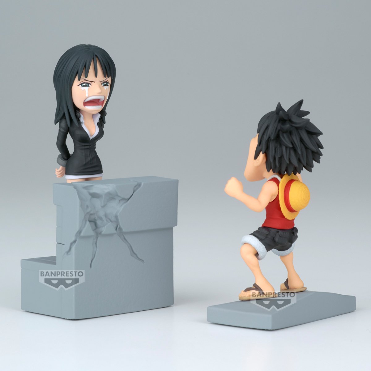 World Collectable Figure One Piece Log Stories Monkey D. Luffy & Nico ...
