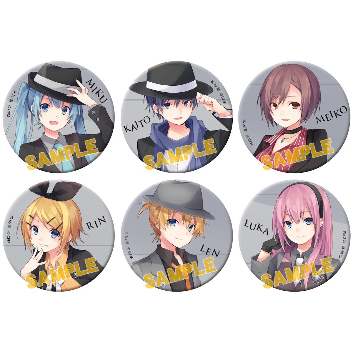 Vocaloid Pin Badge Collection: Li Ver. - Tokyo Otaku Mode (TOM)