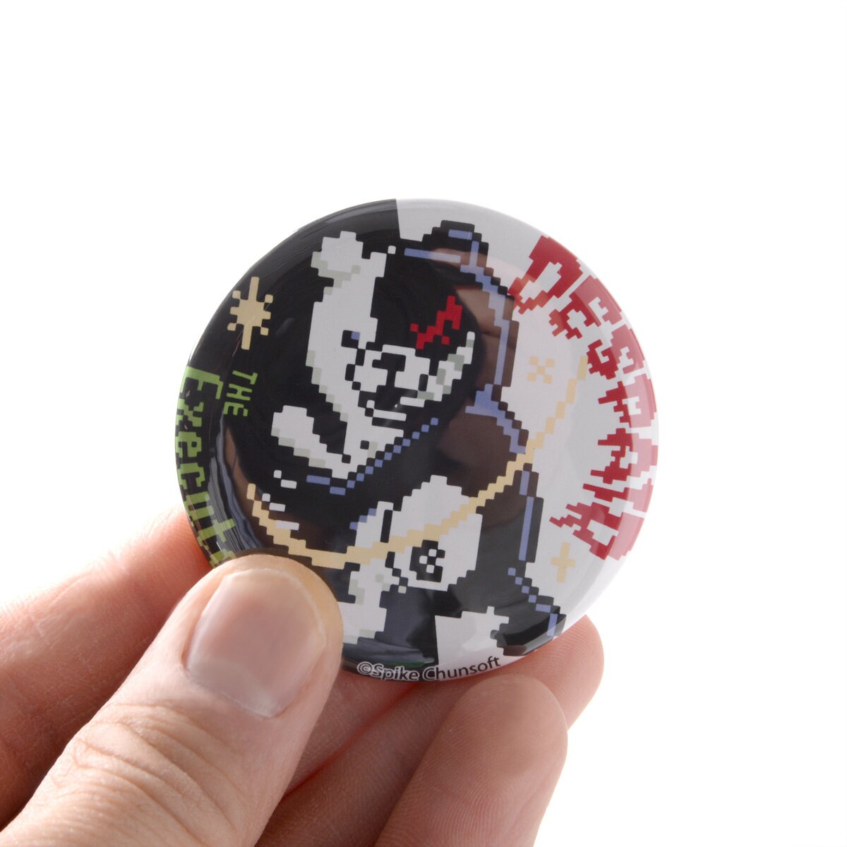 LISTEN FLAVOR Danganronpa 8-Bit Monokuma Badge - Tokyo Otaku Mode (TOM)