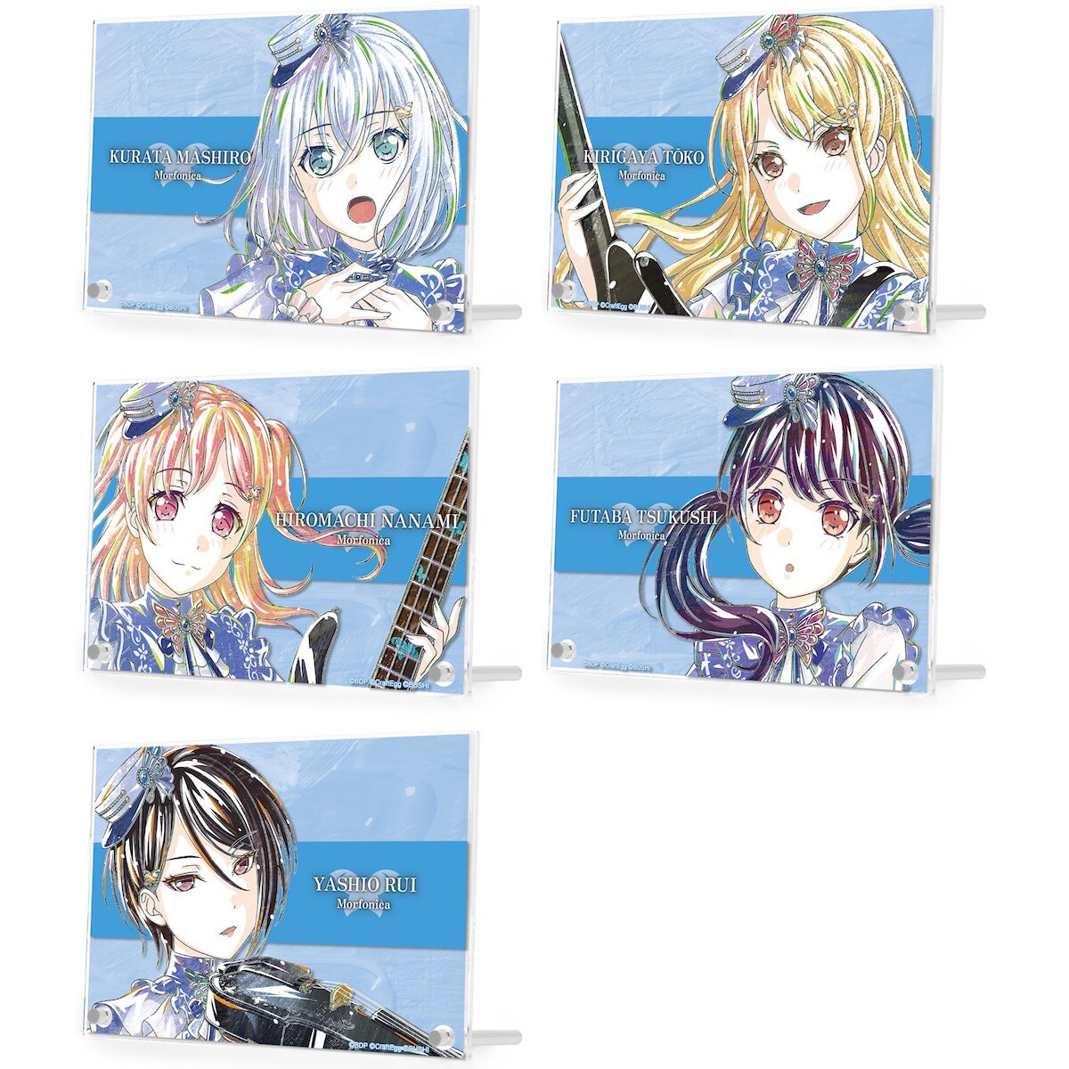 BanG Dream! Girls Band Party! Ani-Art Morfonica Double Acrylic Panel ...