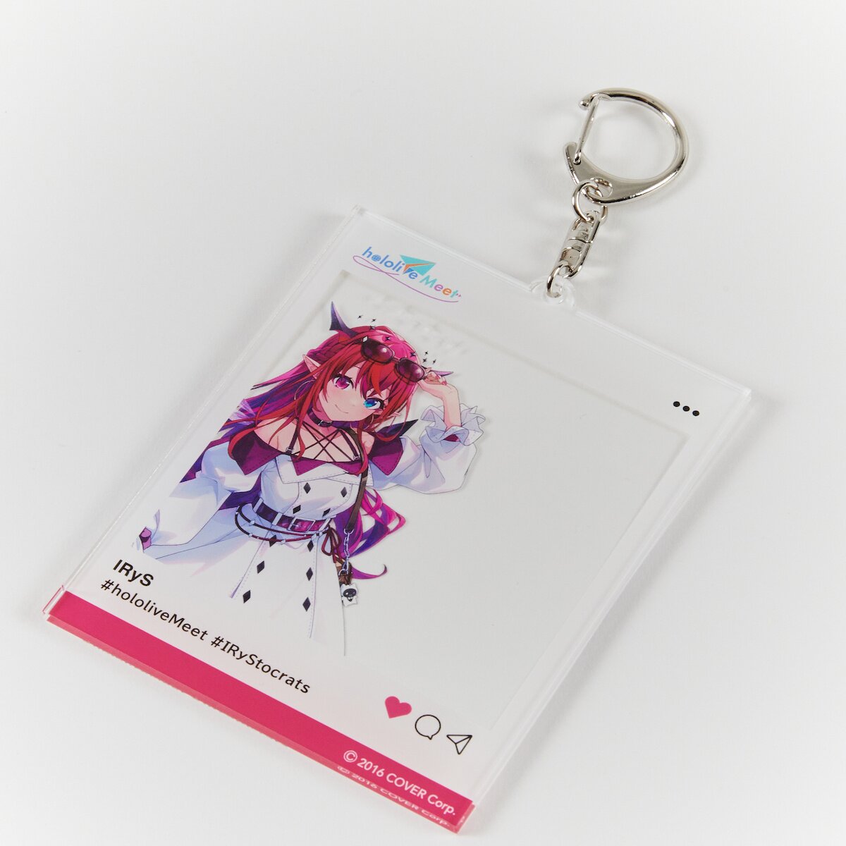hololive Meet Social Media Style Acrylic Keychain - Tokyo Otaku Mode (TOM)