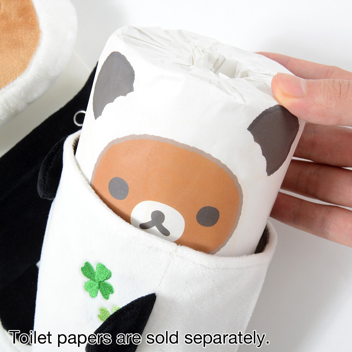 Rilakkuma Panda de Goron Toilet Paper Roll Cover: San-X - Tokyo Otaku ...