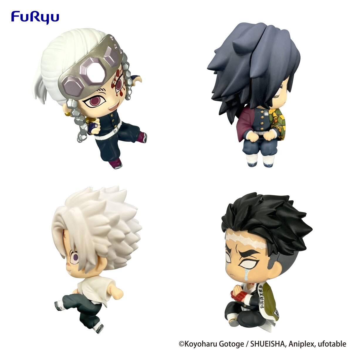 Demon Slayer: Kimetsu no Yaiba Chokotto Hikkake Figure Petit Vol. 3 Set ...