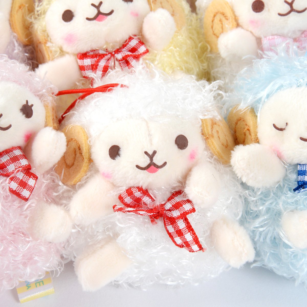 Wooly Lovely Face Sheep Plush Collection (Mini Strap) - Tokyo Otaku ...