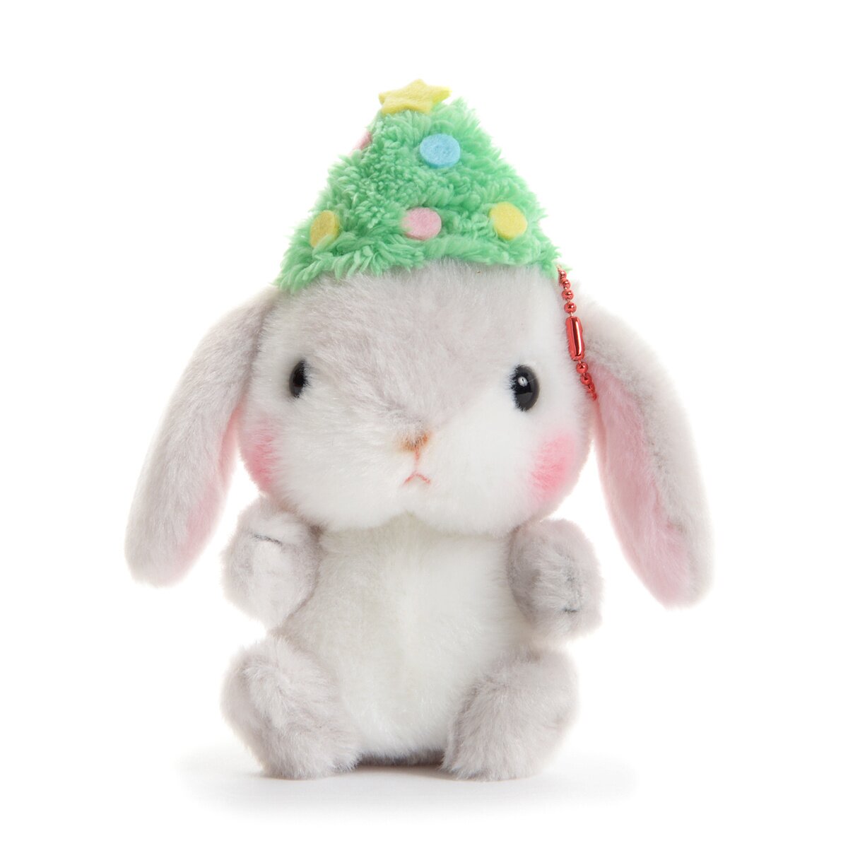 Pote Usa Loppy Merry Christmas Rabbit Plush Collection (Ball Chain ...