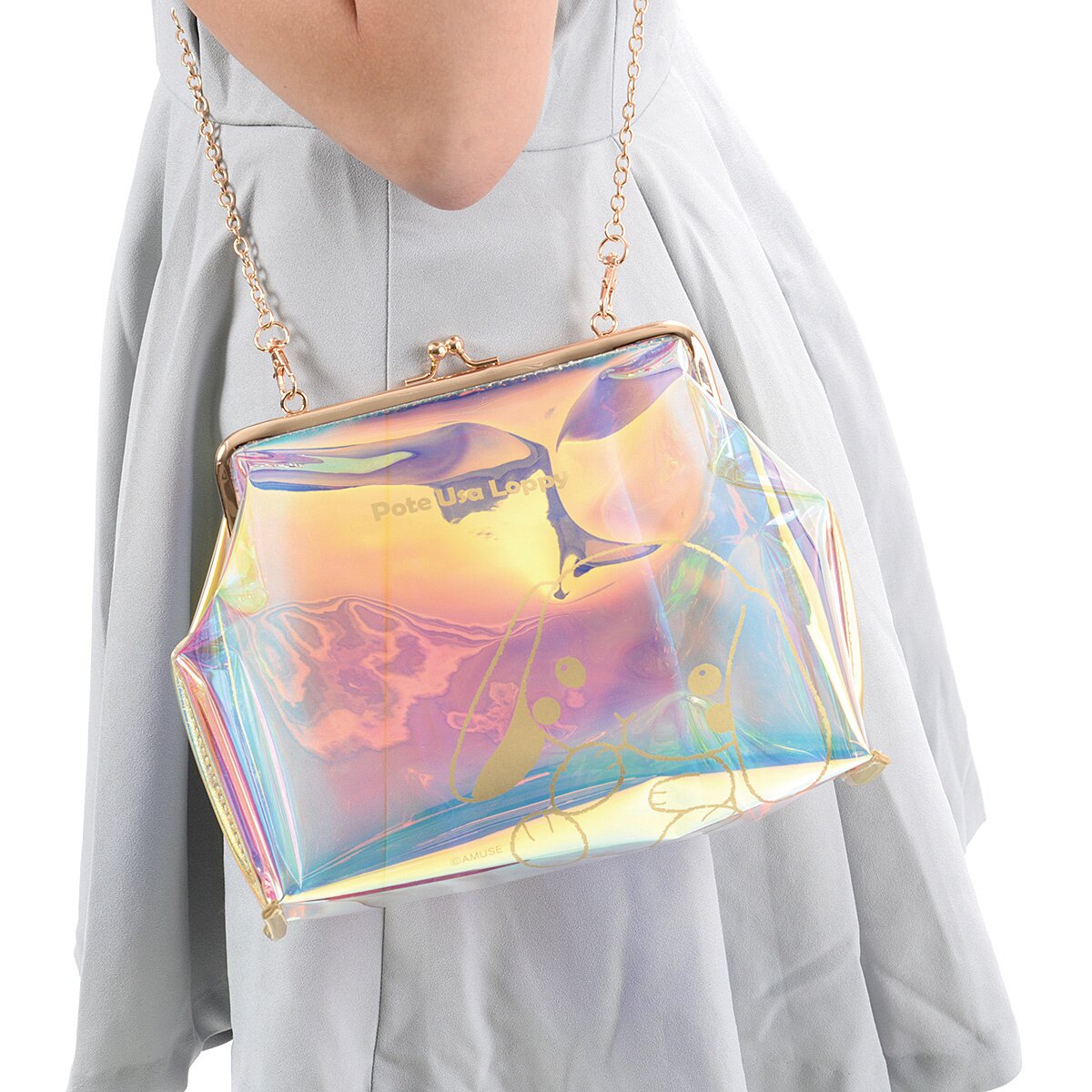Pote Usa Loppy Clear Gamaguchi Shoulder Bag - Tokyo Otaku Mode (TOM)