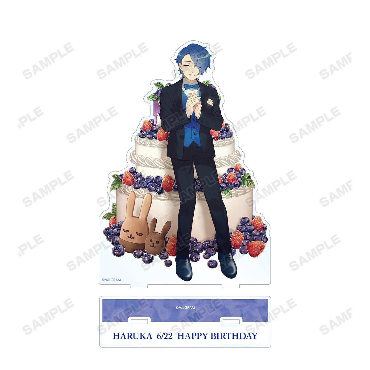 Milgram Haruka: Birthday Ver. Big Acrylic Stand - Tokyo Otaku Mode (TOM)