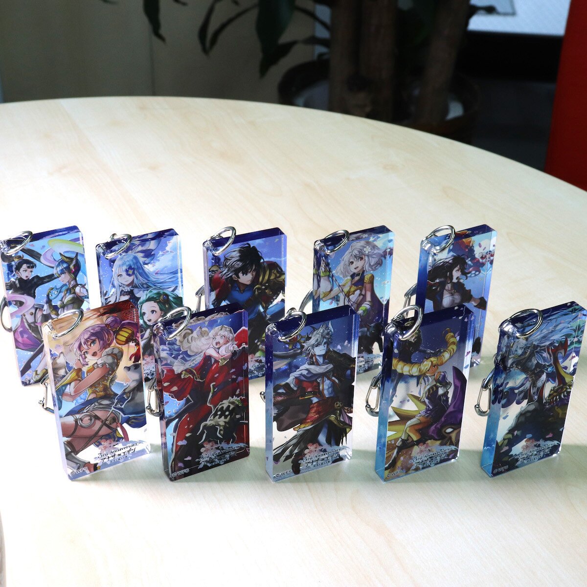 Another Eden Acrylic Keychain (3rd Anniversary Illustration Ver.) 100% ...