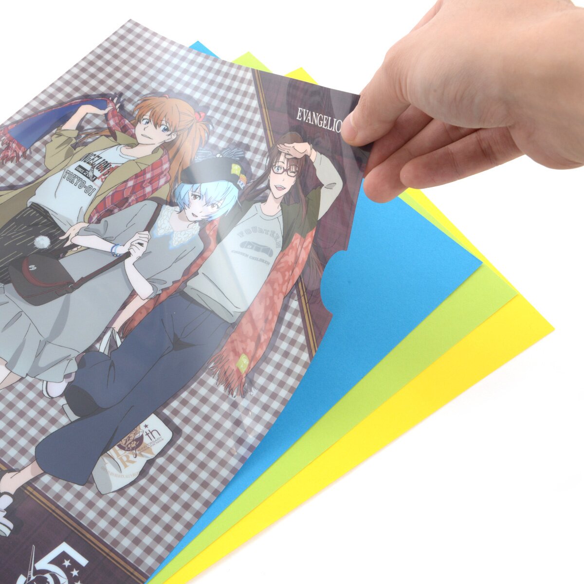 EVA STORE TOKYO-01 Original 5th Anniversary Rei, Asuka & Mari Set ...