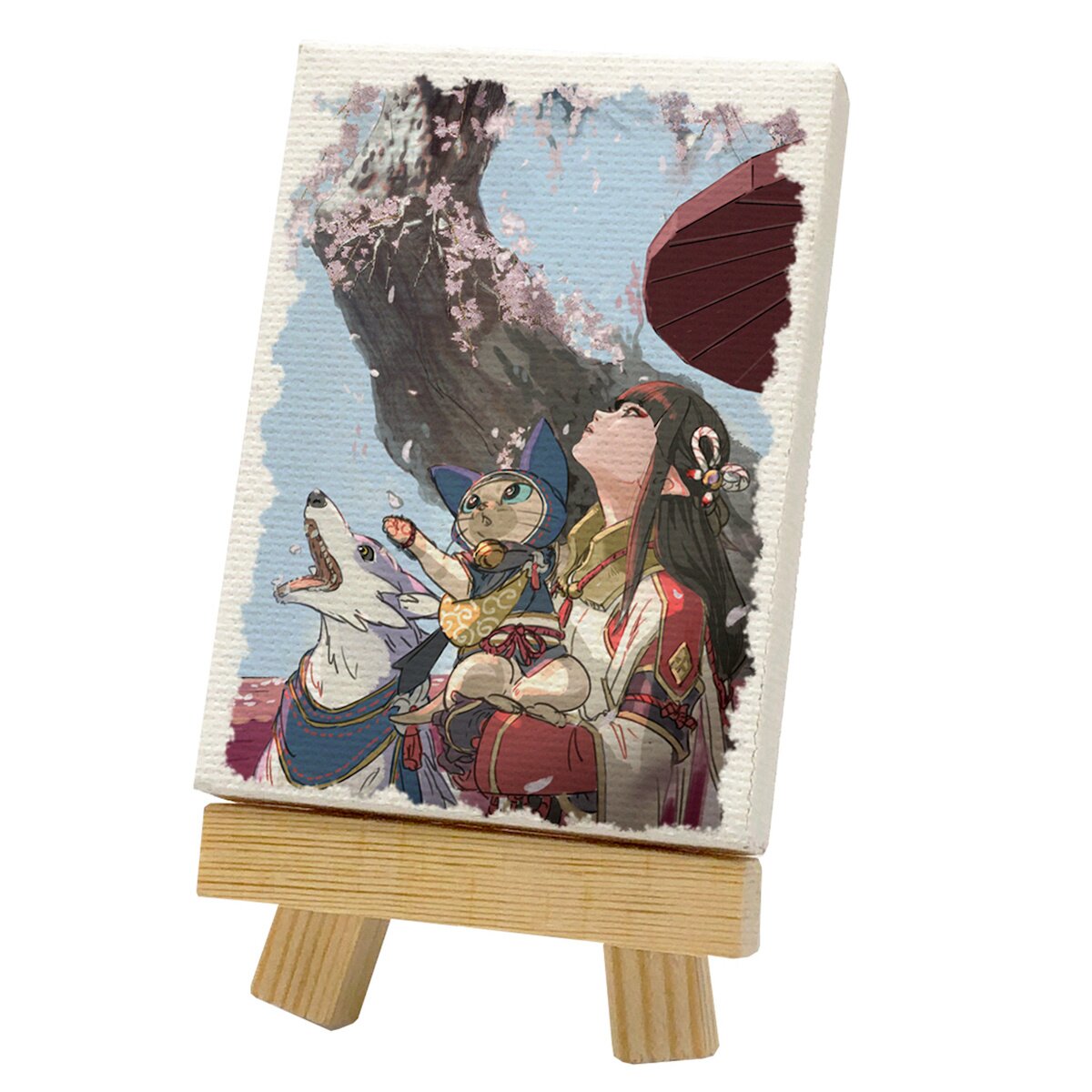 Monster Hunter Rise Mini Canvas Board Collection Box Set: Capcom ...