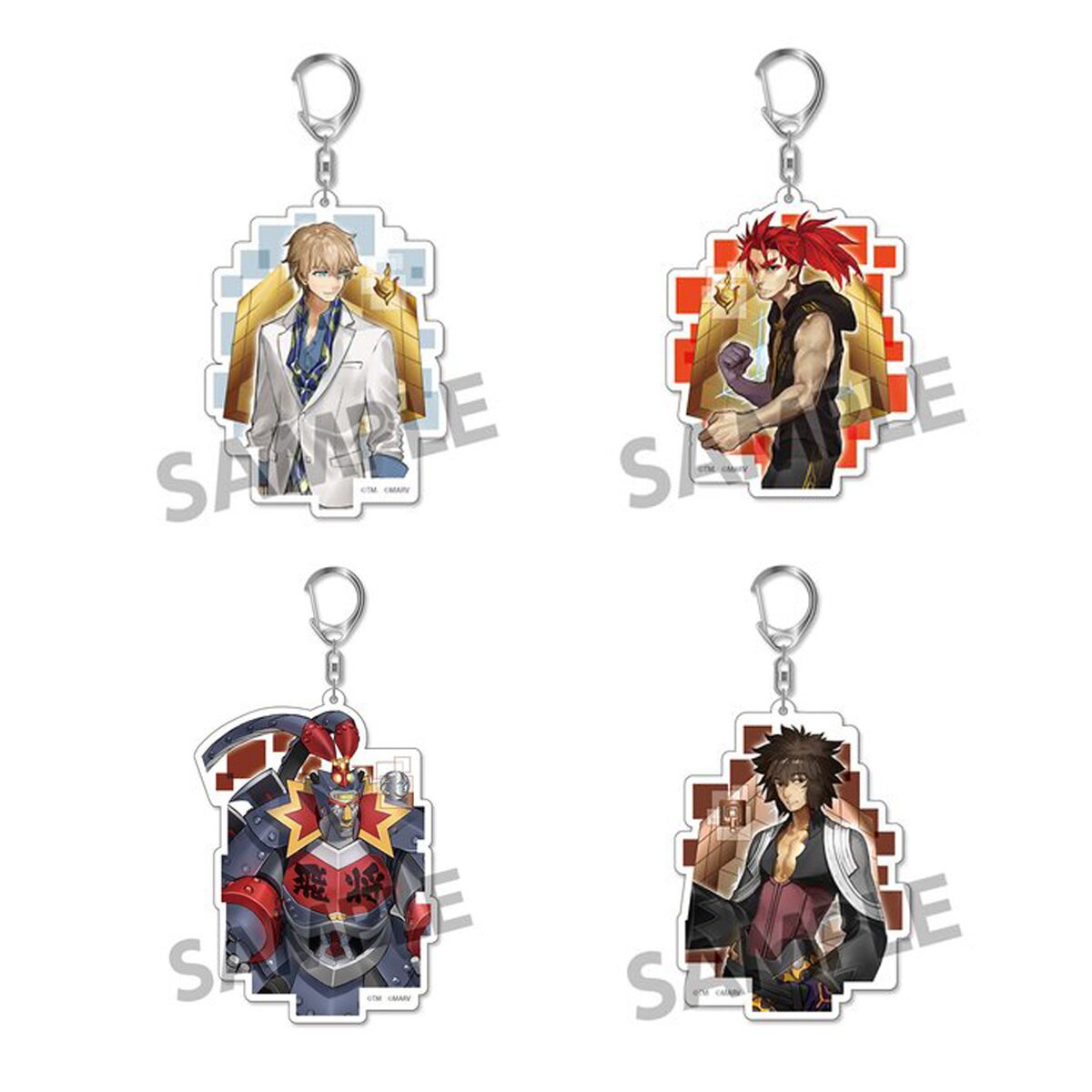 Fate/Extella Acrylic Keychains Vol. 2 - Tokyo Otaku Mode (TOM)