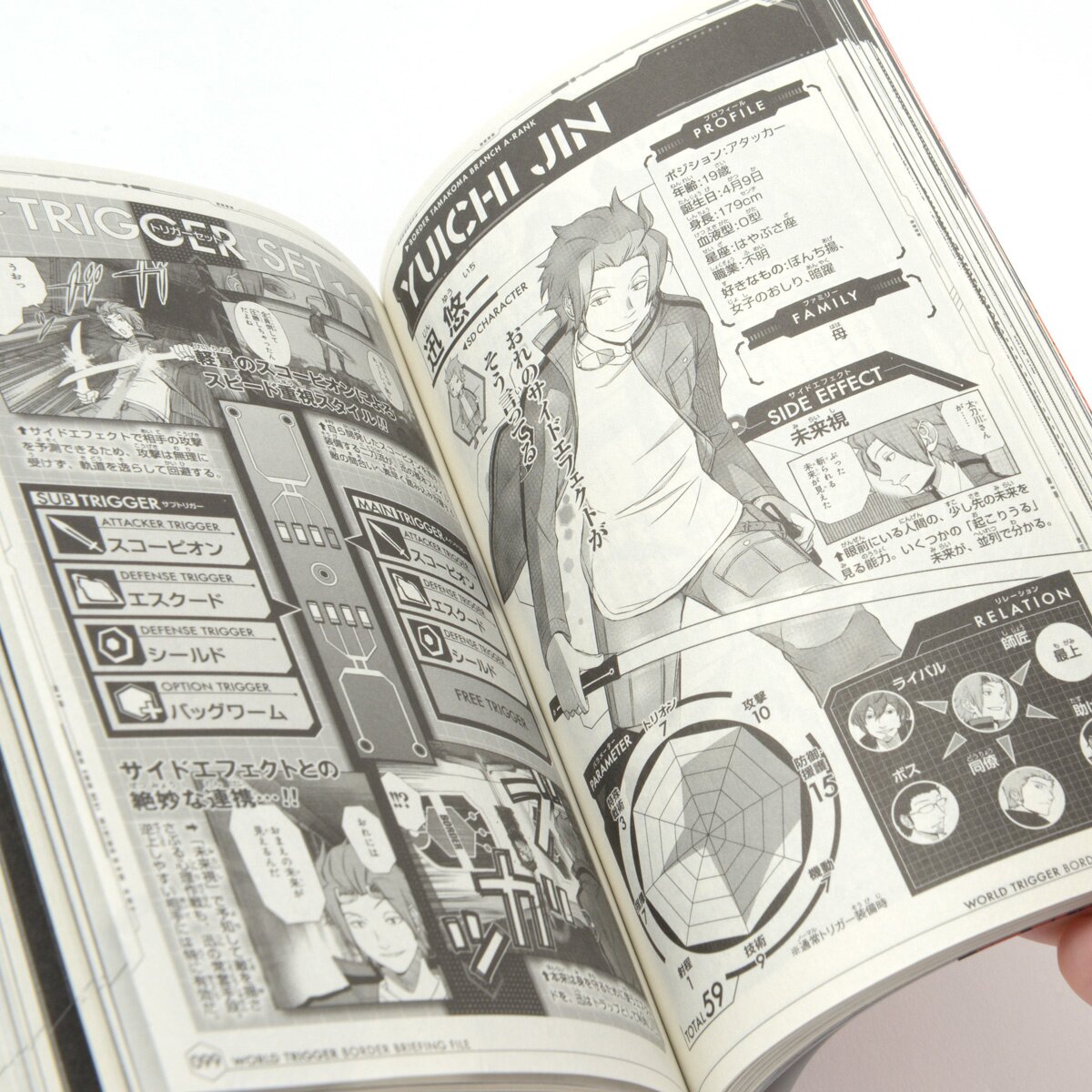 World Trigger Official Data Book: Border Briefing File - Tokyo Otaku ...