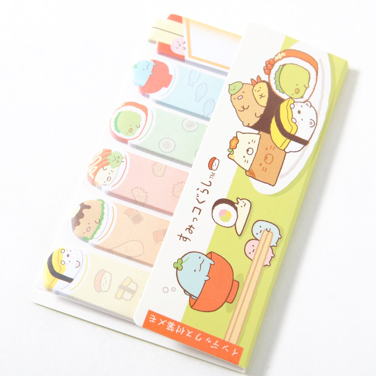 Sumikko Gurashi Sushi Party Sticky Tabs: San-X - Tokyo Otaku Mode (TOM)
