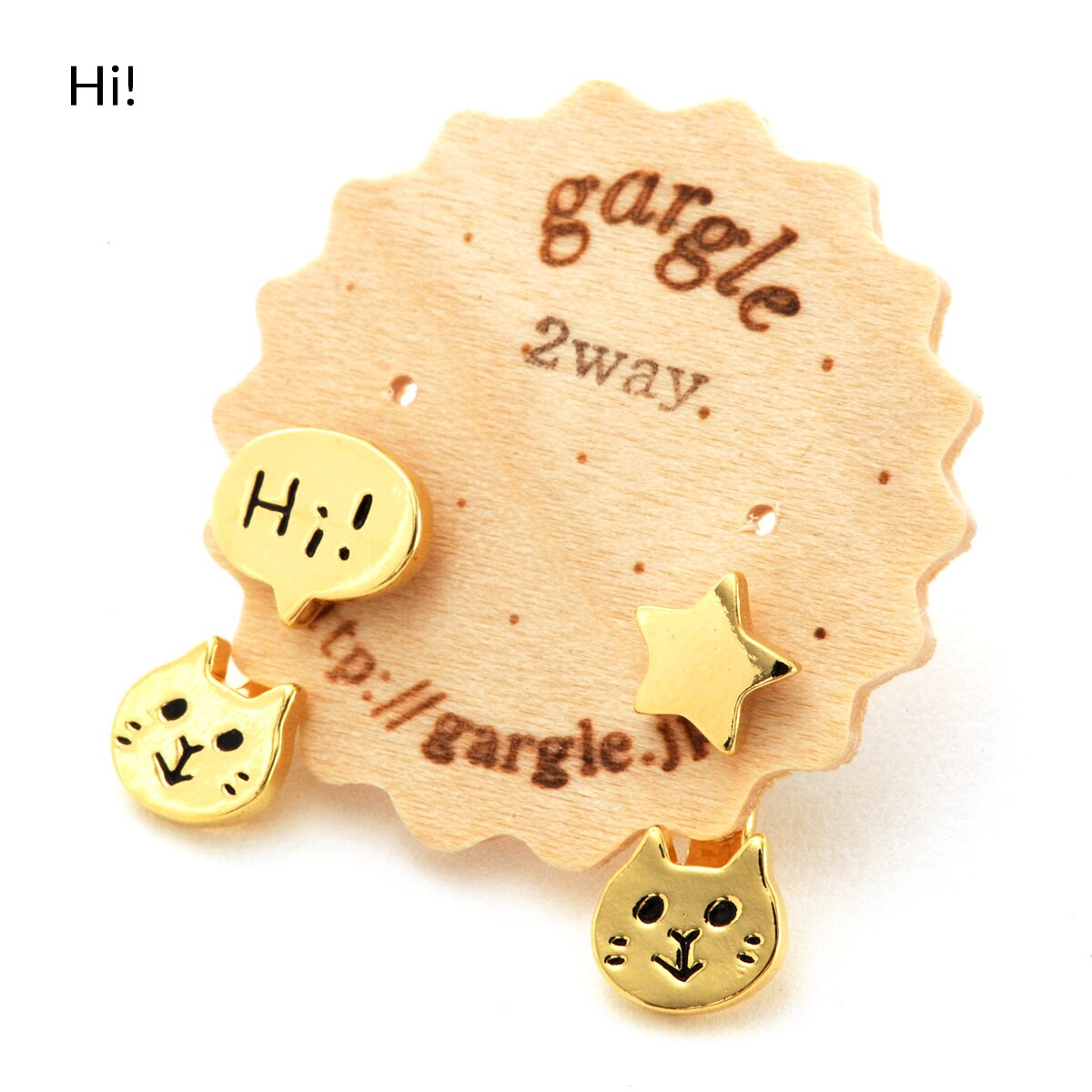 gargle Comical 2-Way Earrings: gargle - Tokyo Otaku Mode (TOM) gargle Comical 2-Way Earrings: gargle - Tokyo Otaku Mode (TOM)