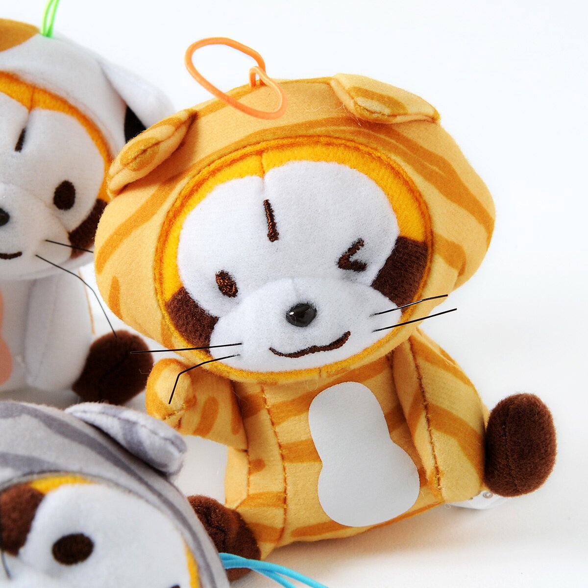 Rascal the Raccoon Nyanko-Style Plush Collection (Strap) - Tokyo Otaku ...