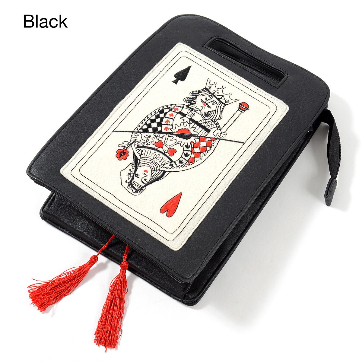 FLAPPER Embroidered Playing Card 2-Way Purses: FLAPPER - Tokyo Otaku ...