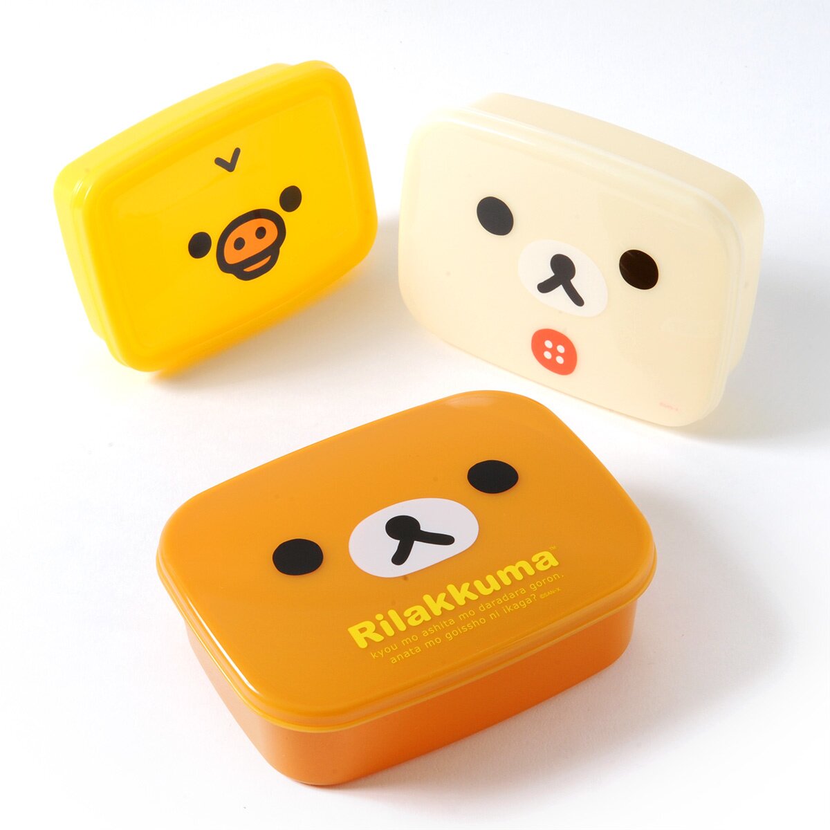 Rilakkuma Lunch Market Bento Trio: San-X - Tokyo Otaku Mode (TOM)