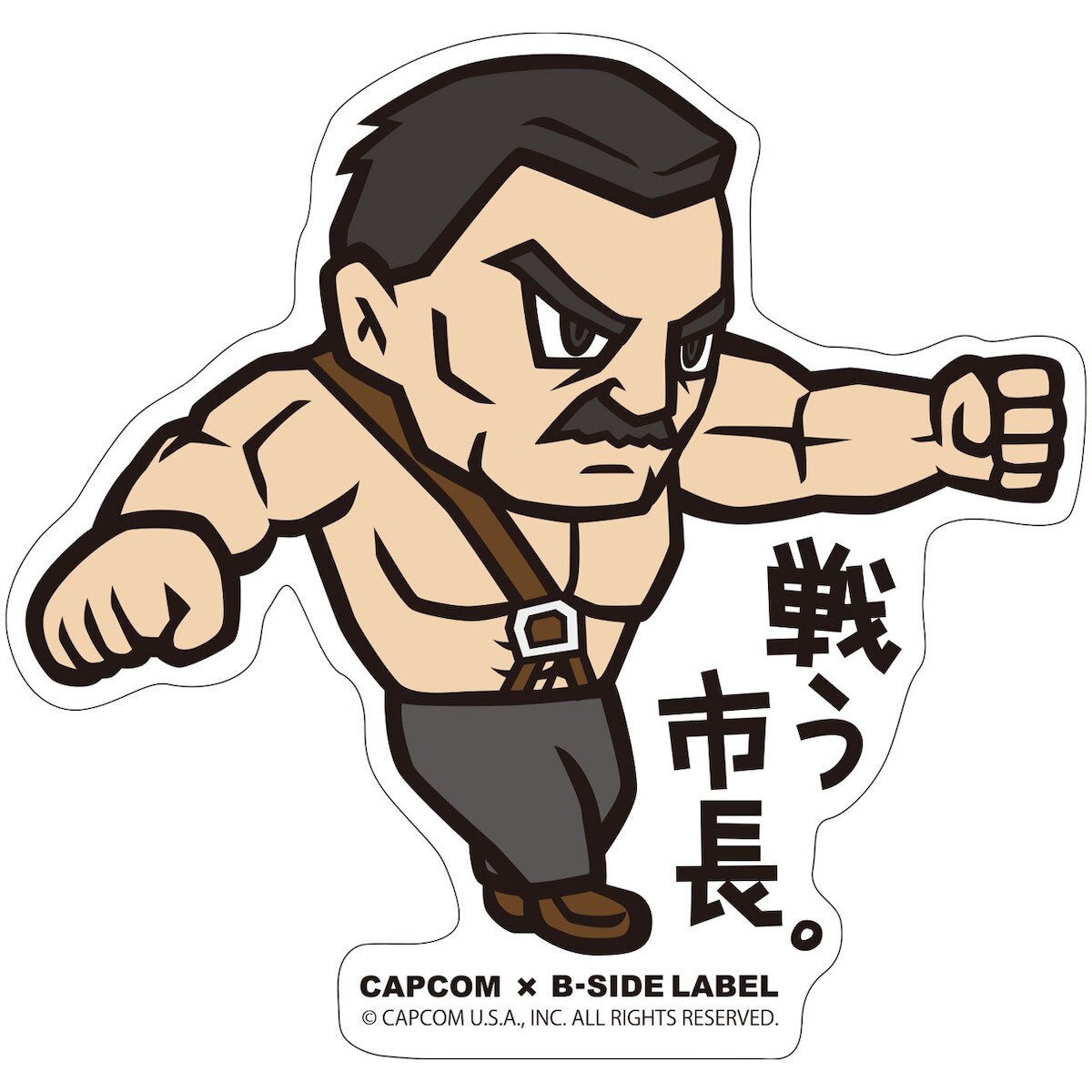 Capcom x B-Side Label Final Fight Sticker Collection: Capcom - Tokyo ...