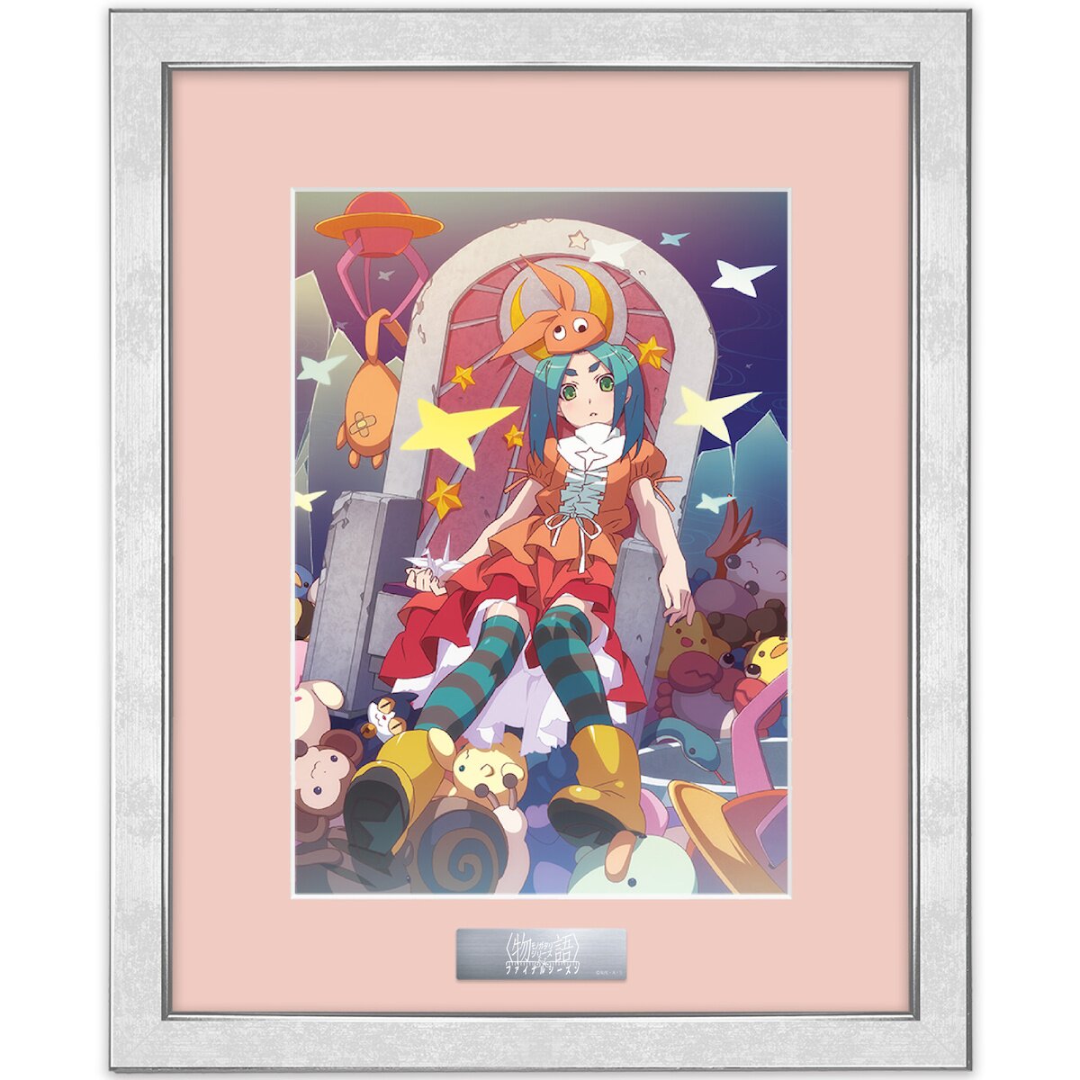Monogatari Series Final Season Jacket Illustration Chara Fine Graph ...