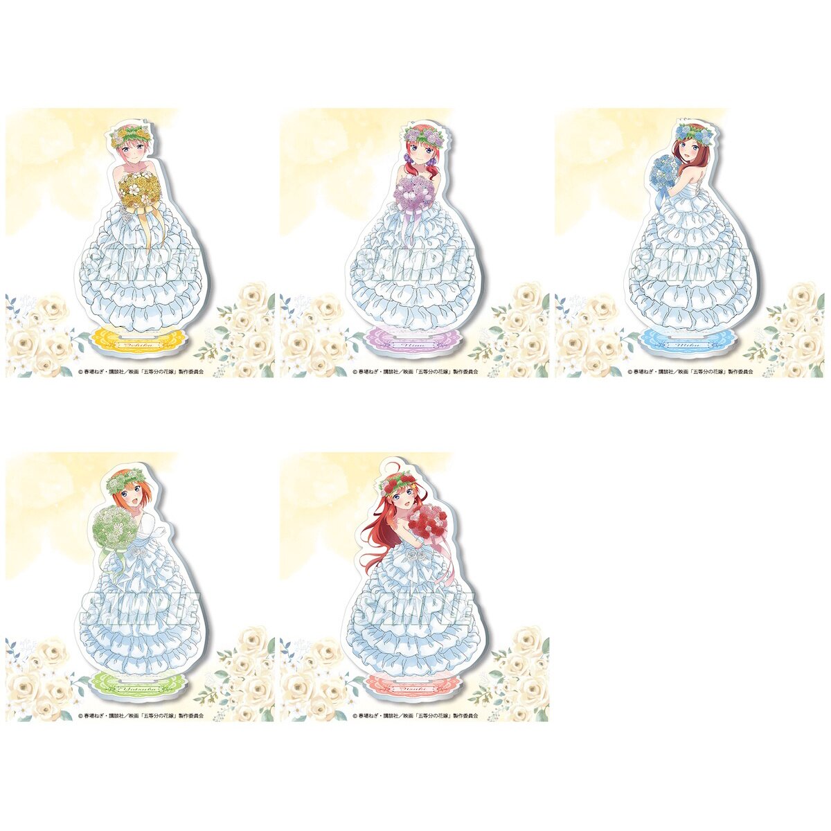 The Quintessential Quintuplets Newtype Acrylic Stand Figure Collection ...