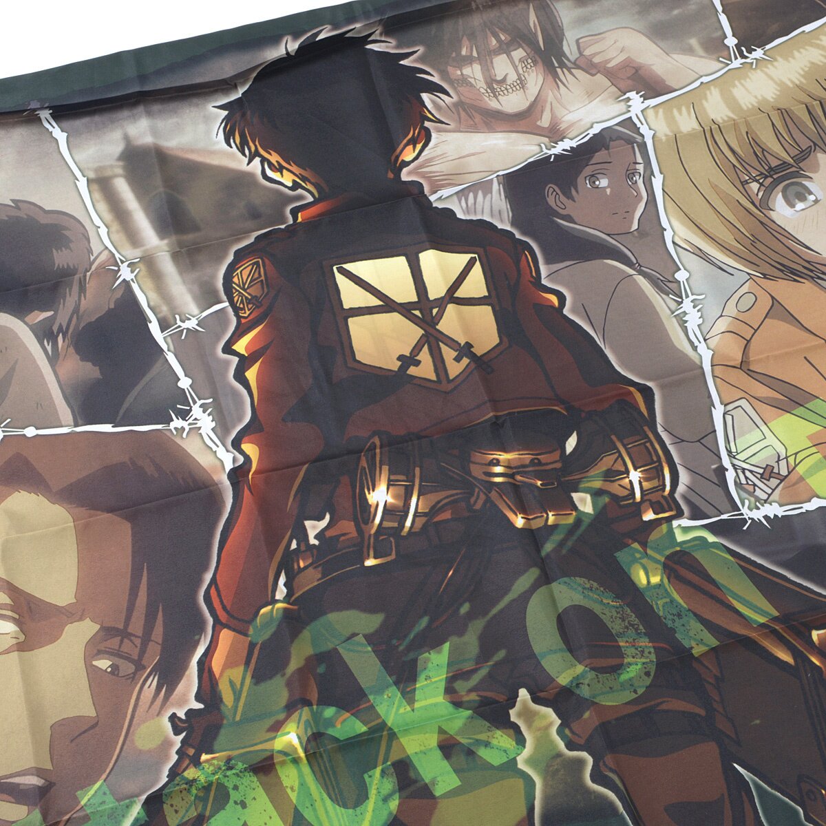 Eren Yeager Deluxe Multi-purpose Cloth | Attack on Titan - Tokyo Otaku ...