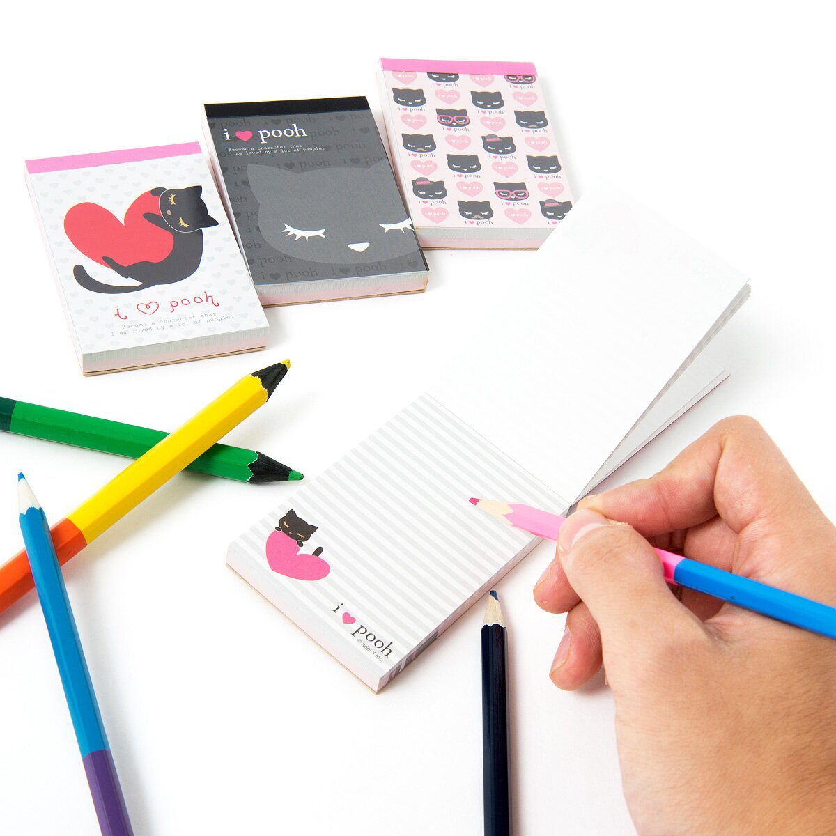 Osumashi Pooh-chan Mini Notepad - Tokyo Otaku Mode (TOM)