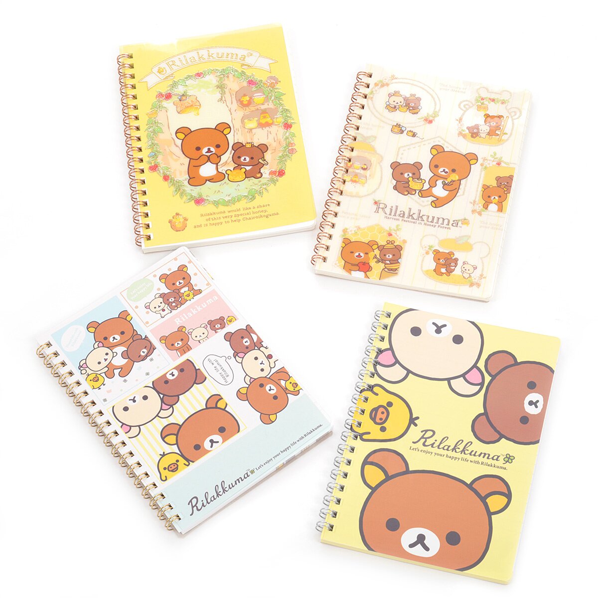 Rilakkuma B6 Spiral Notebooks - Tokyo Otaku Mode (TOM)