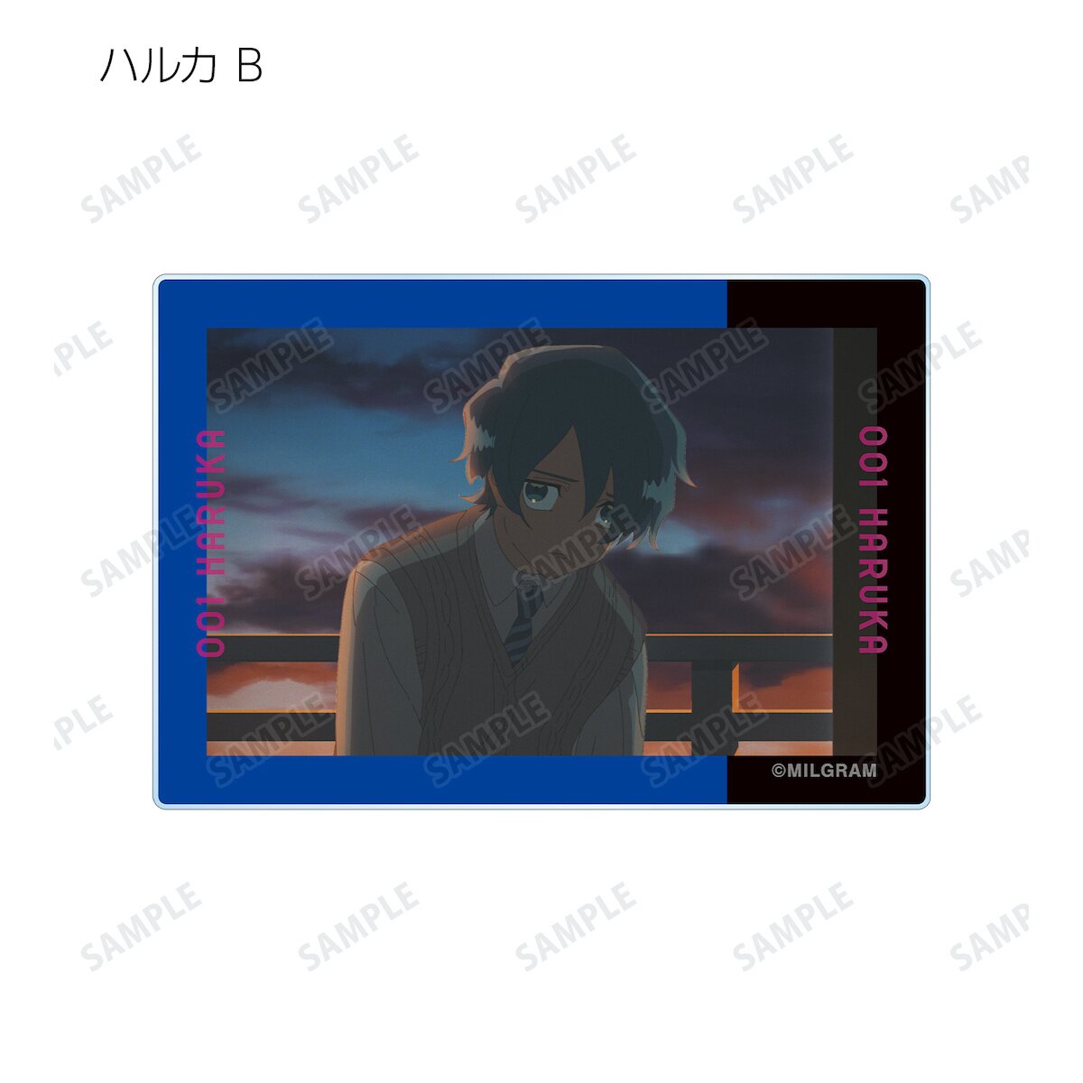 Milgram Haruka Zenchi Zenno Trading MV Acrylic Card Complete Box Set ...