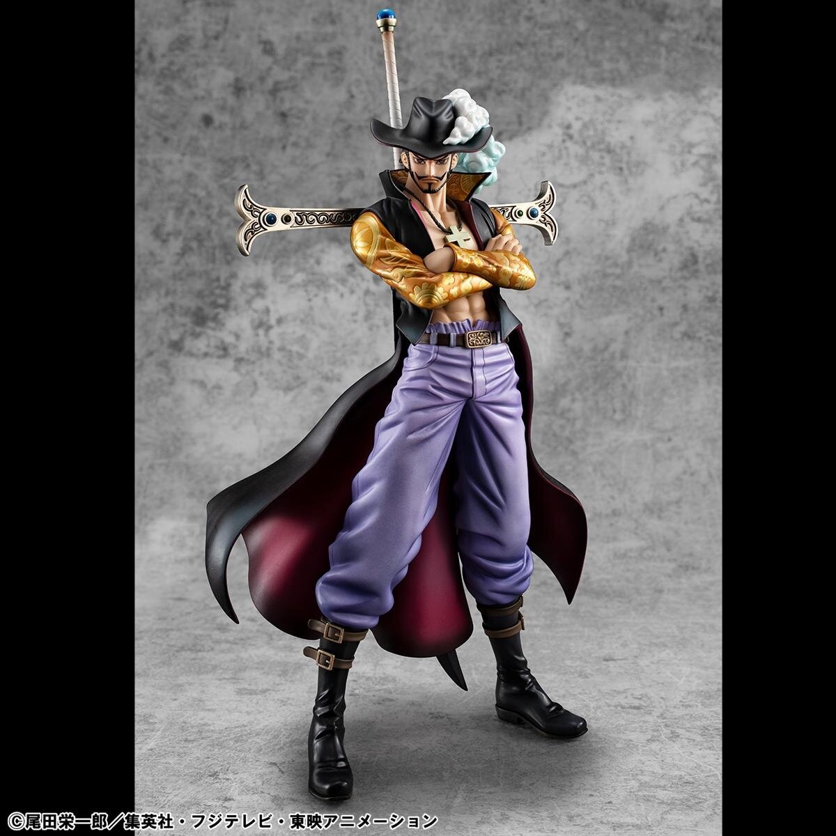 Portrait of Pirates One Piece SA-Limited Hawk Eye Dracule Mihawk Ver.R ...