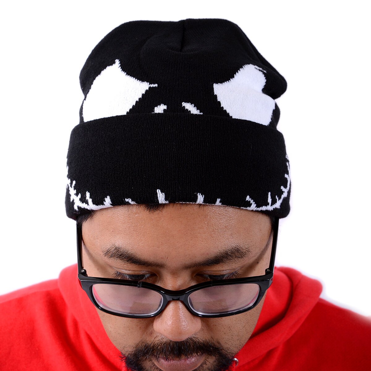 Nightmare Before Christmas Jack Face Cuff Beanie: Disney - Tokyo Otaku ...
