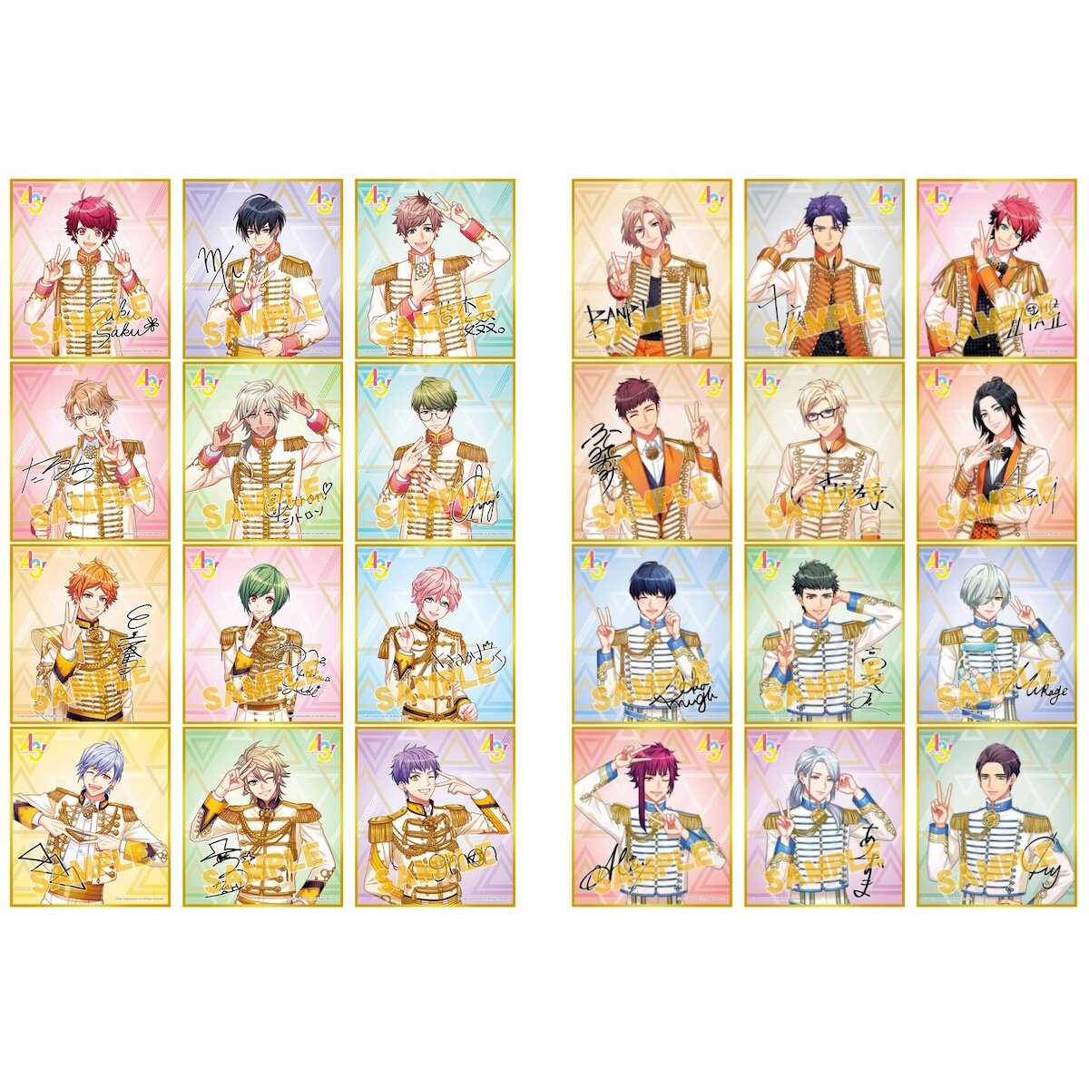 A3! Mini Shikishi Board Collection Vol. 9 - Tokyo Otaku Mode (TOM)