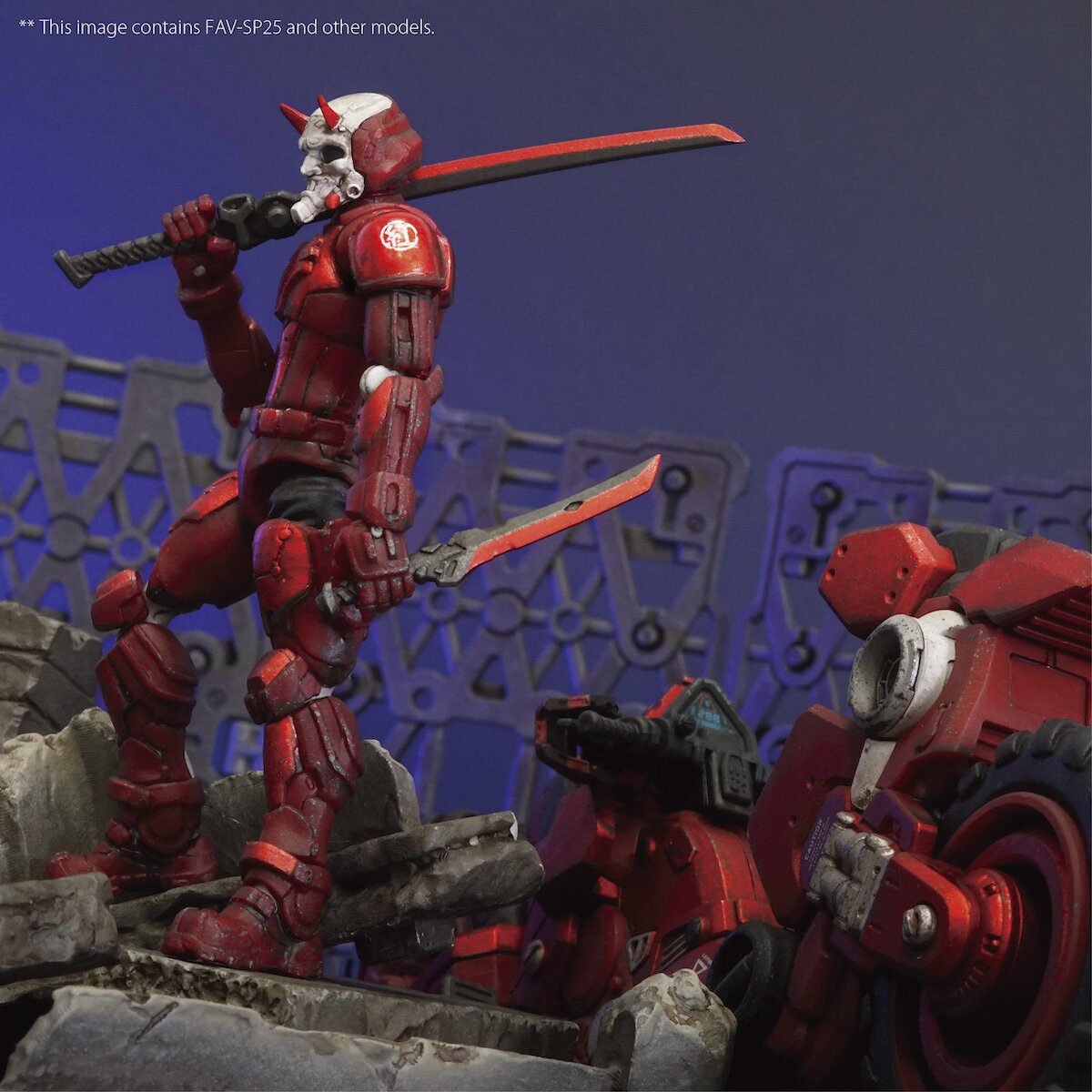 FAV-SP25 Acid Rain Knight Set 1/18 Scale Action Figure: Toys-Alliance ...