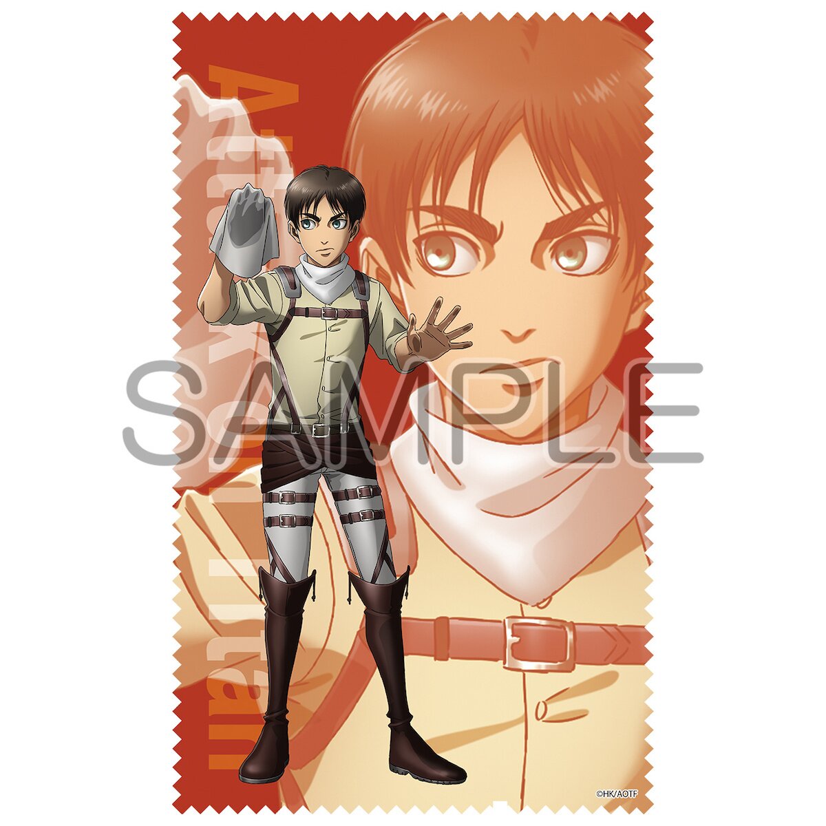 Attack on Titan: Cleaning Ver. Cleaning Cloth Collection: eStream ...