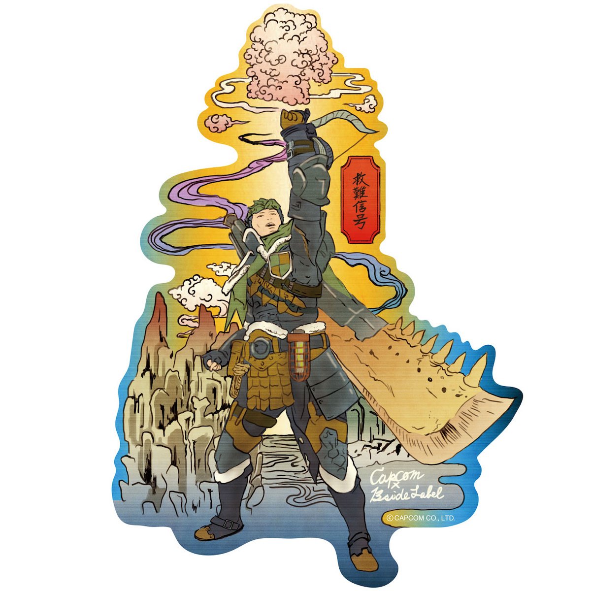 Capcom x B-Side Label Monster Hunter: World Sticker Collection Vol. 2 ...