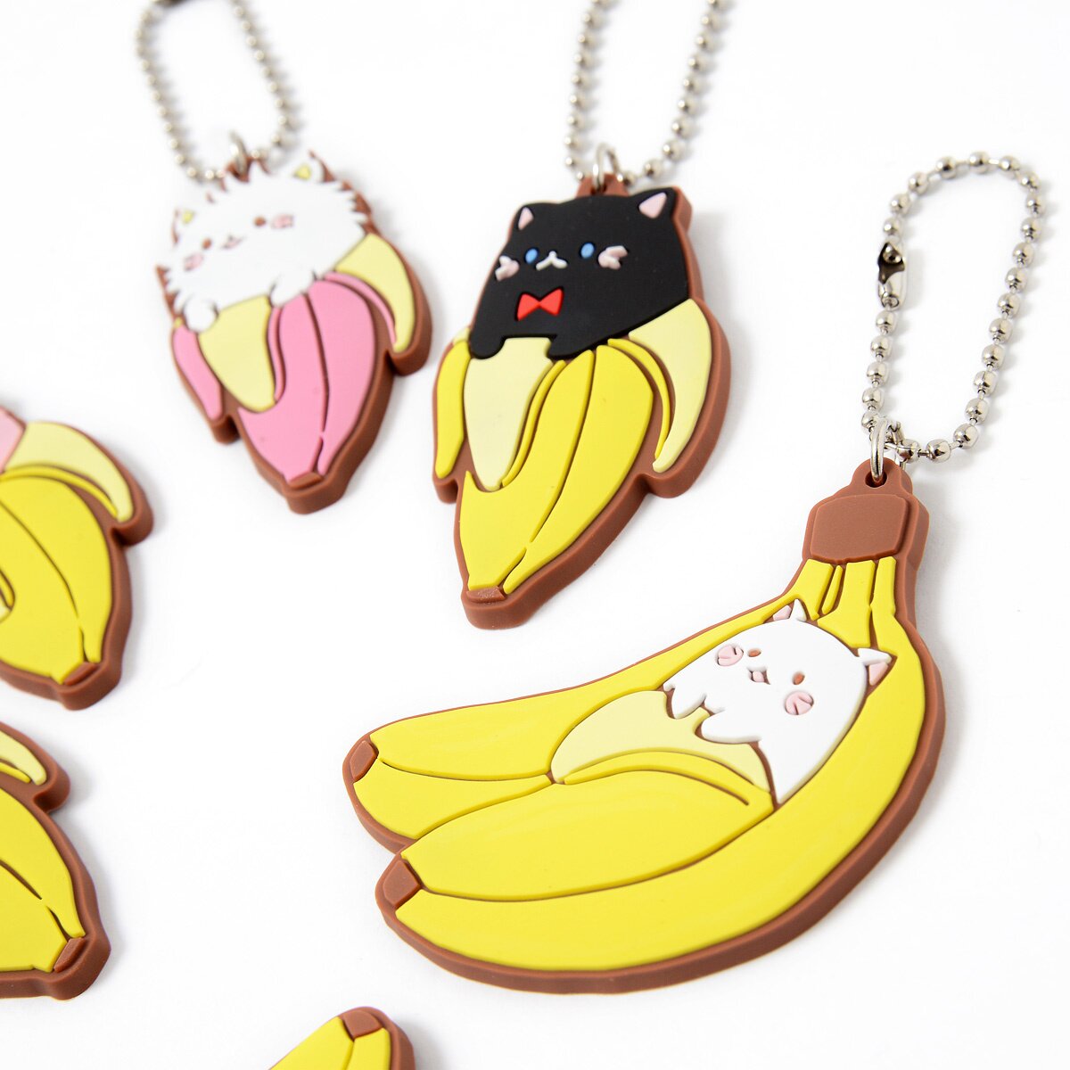 Bananya Rubber Keychains - Tokyo Otaku Mode (TOM)