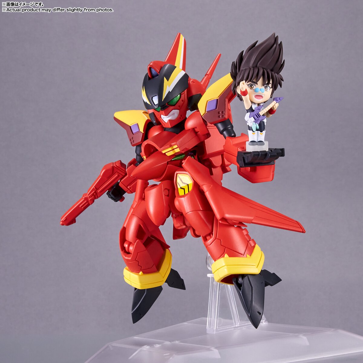Tiny Session Macross 7 VF-19 Custom Fire Valkyrie w/ Basara Nekki ...