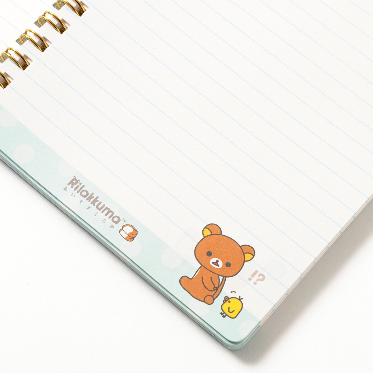 Rilakkuma Sonomama Rilakkkuma B6 Spiral-Bound Note Pads: San-X - Tokyo ...