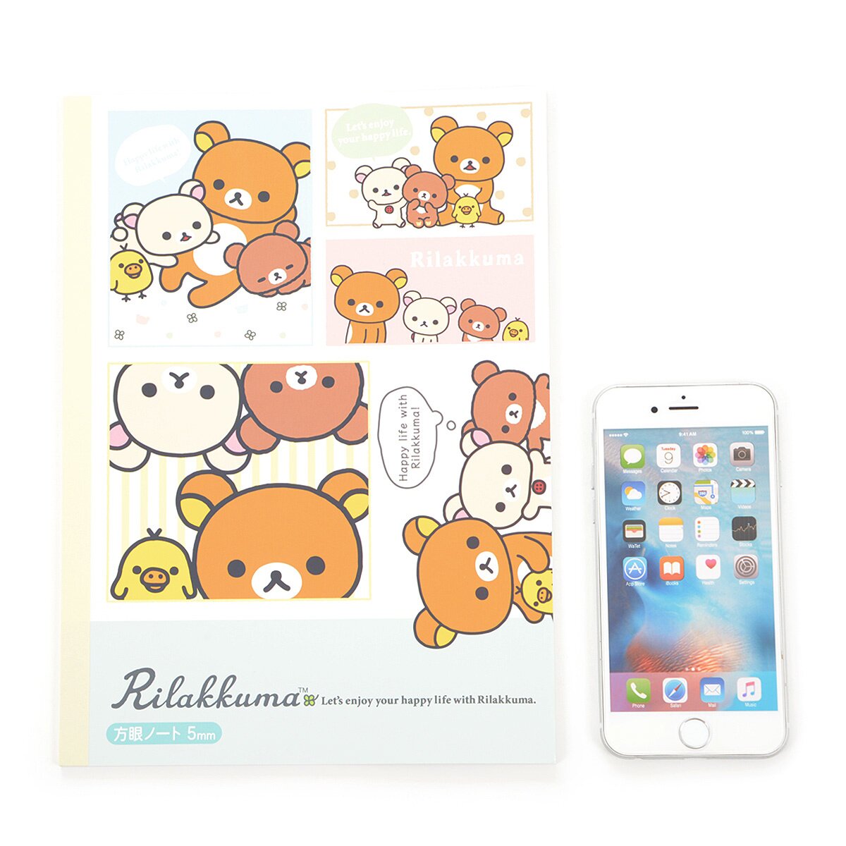 Rilakkuma Grid Notebook - Tokyo Otaku Mode (TOM)