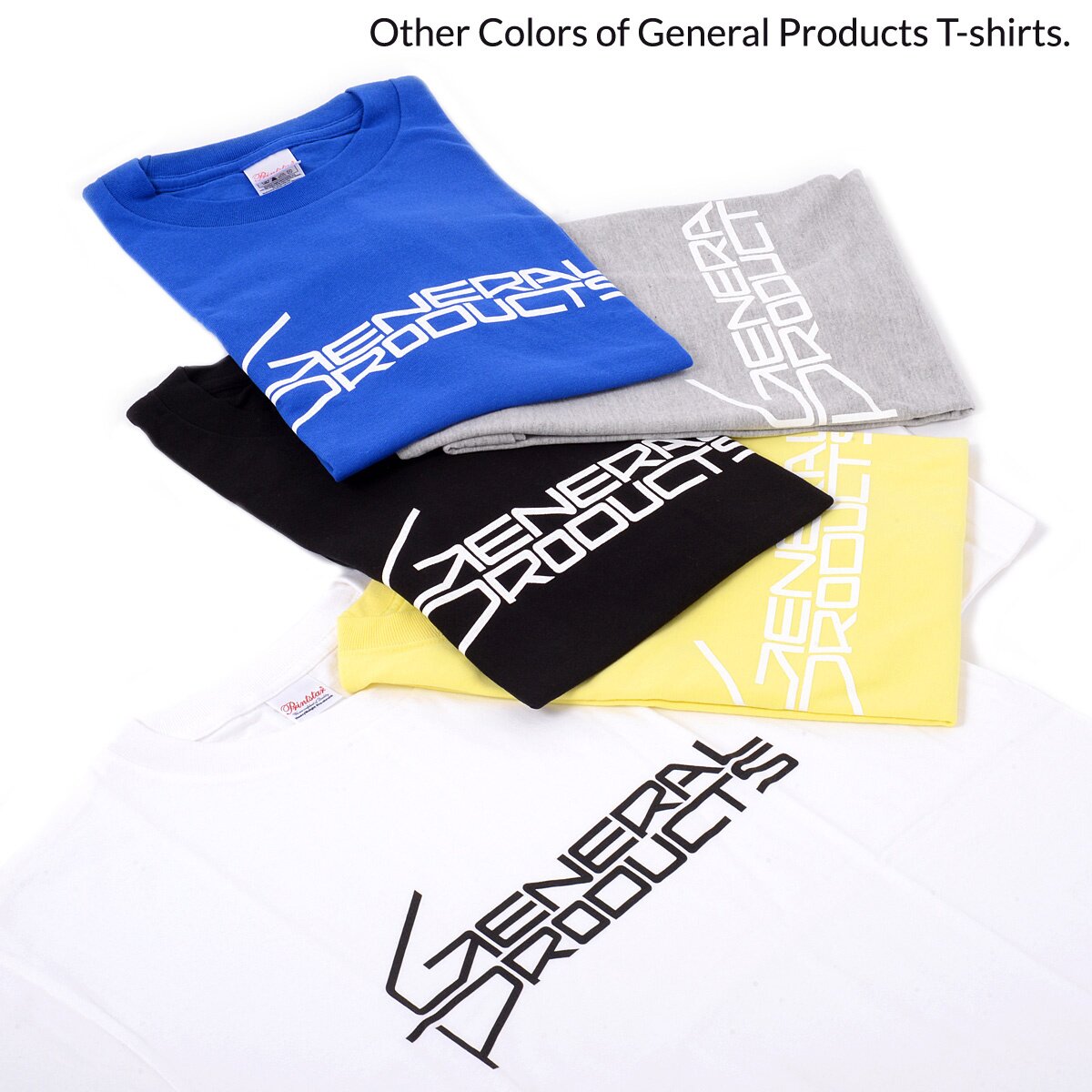 General Products Logo White T-Shirt: Gainax - Tokyo Otaku Mode (TOM)