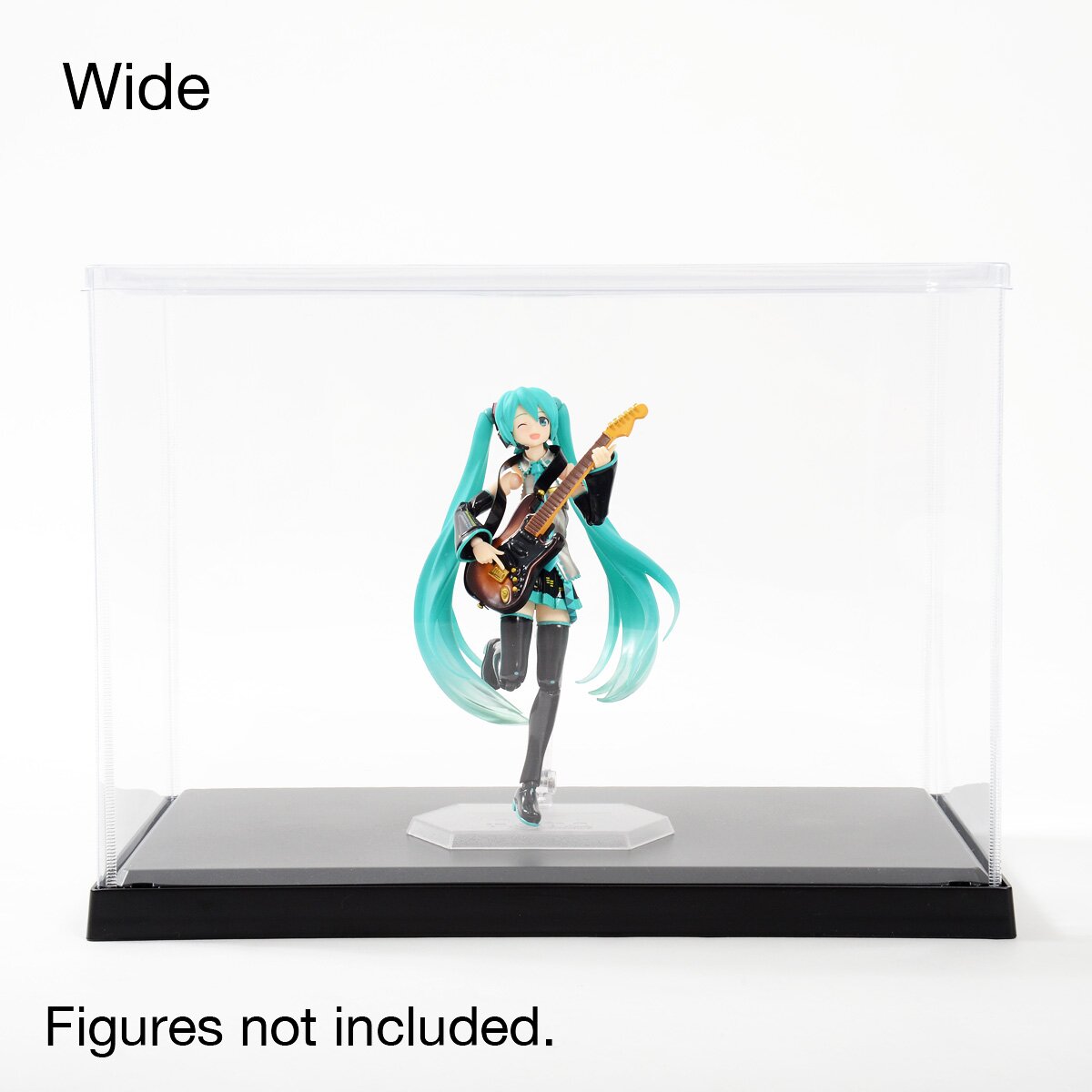 Plastic Model Display Case Rectangular Black - Tokyo Otaku Mode (TOM)