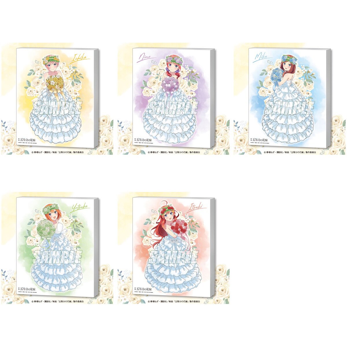 The Quintessential Quintuplets Newtype Welcome Board Collection ...