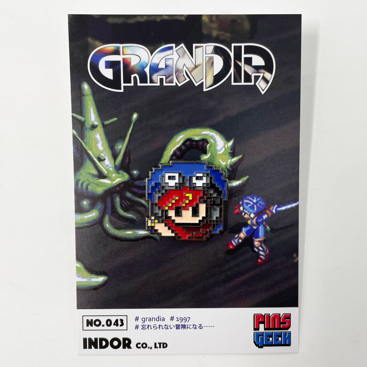 Grandia Pins Geek - Tokyo Otaku Mode (TOM)