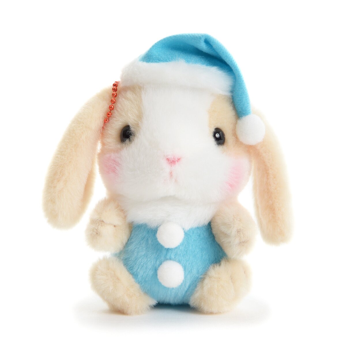 Pote Usa Loppy Merry Christmas Rabbit Plush Collection (Ball Chain ...