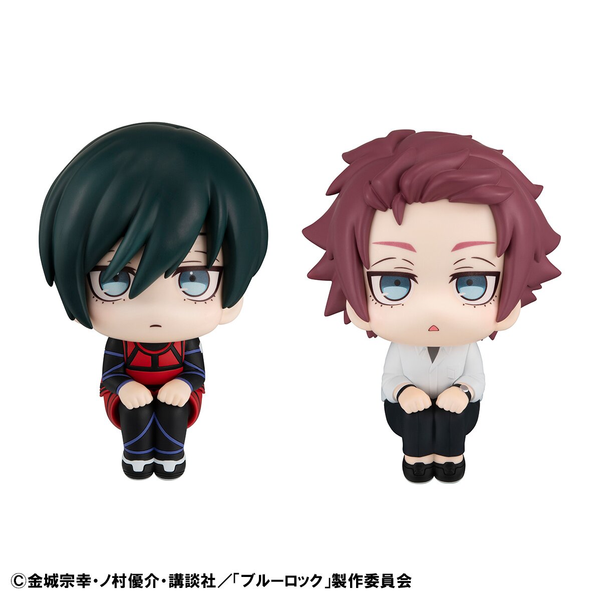 Look Up Series Blue Lock Rin Itoshi & Sae Itoshi Set w/ Bonus Cushions ...