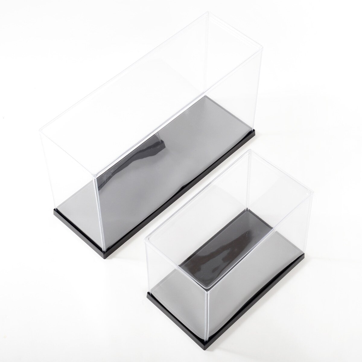 Plastic Model Display Case Rectangular Black - Tokyo Otaku Mode (TOM)